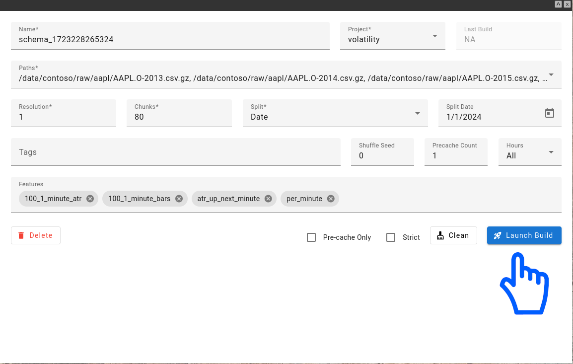 Creating a model from scratch - Documentation