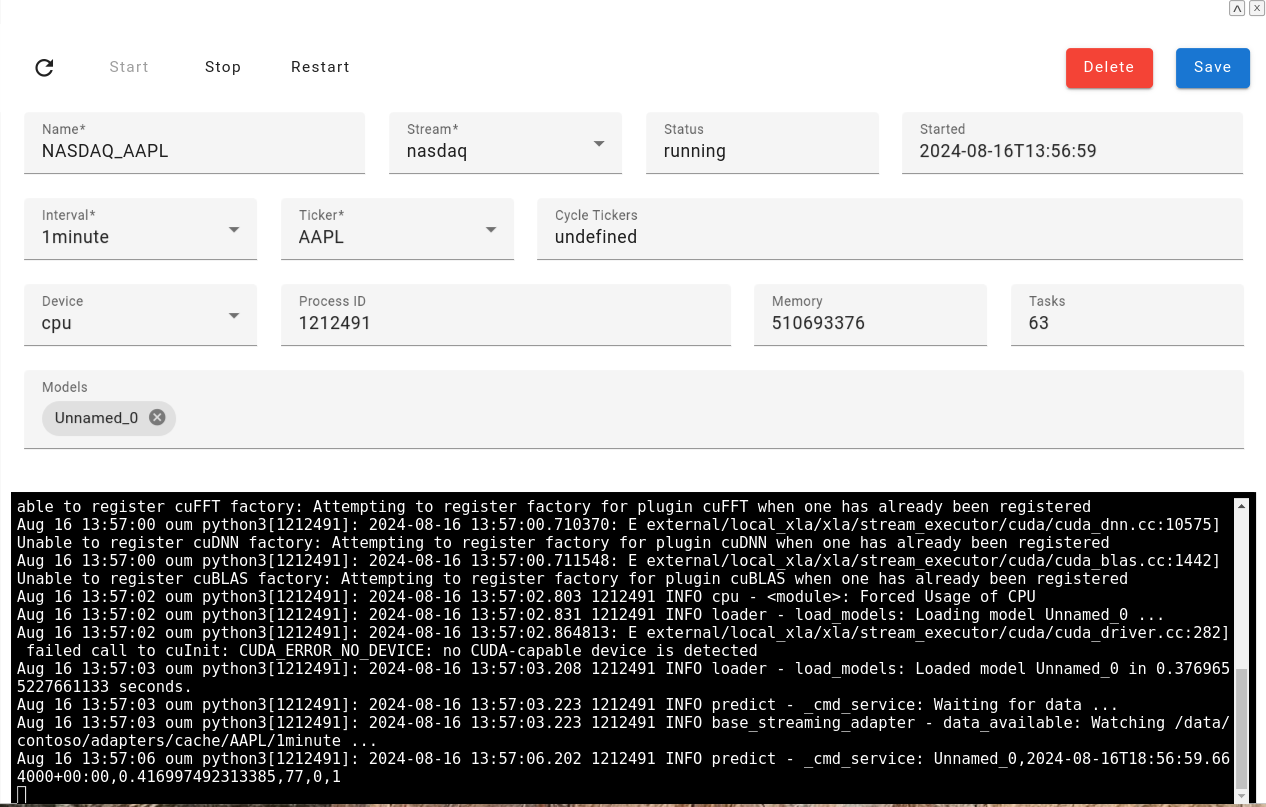 Creating a model from scratch - Documentation