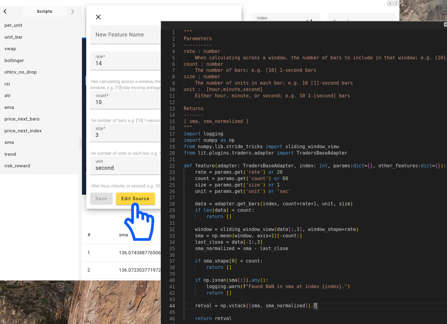 Creating a model from scratch - Documentation